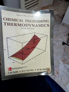Chemical engineering thermodynamics textbook, Hobbies & Toys, Books ...