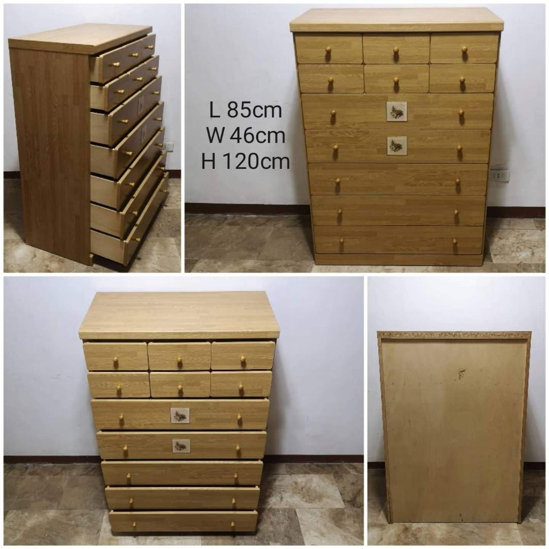 Chest drawer, 11 pull out drawers JAPAN SURPLUS, Furniture & Home ...