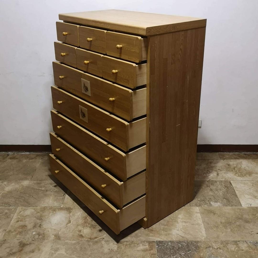 Chest drawer, 11 pull out drawers JAPAN SURPLUS, Furniture & Home ...