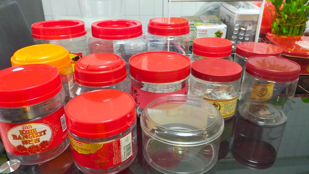 CNY type cookie containers, Furniture & Home Living, Kitchenware ...