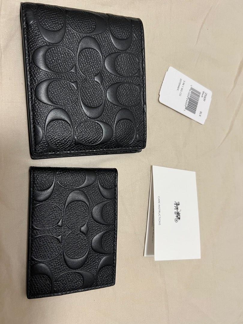 Coach Men Wallet, Men's Fashion, Watches & Accessories, Wallets & Card ...
