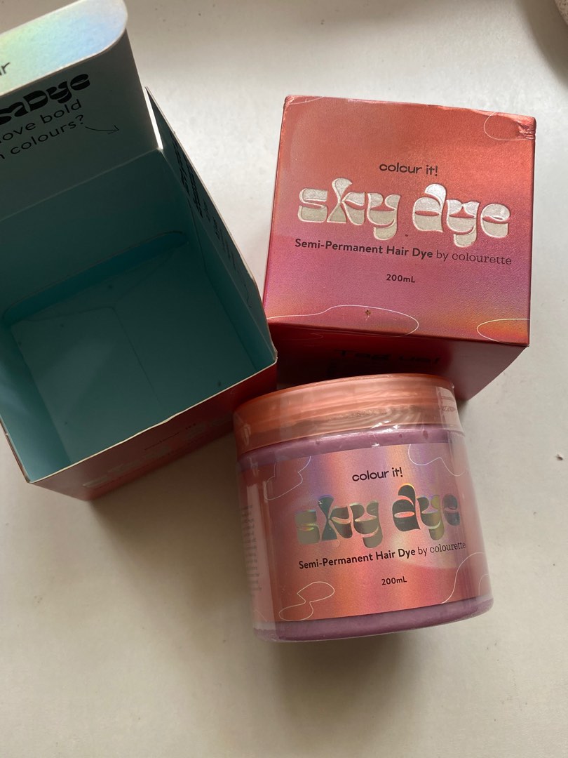 Colourette Sky Dye Space Girl, Beauty & Personal Care, Hair on Carousell