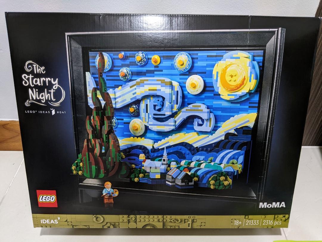 [Creased Box] LEGO Ideas The Starry Night 21333, Hobbies & Toys, Toys ...