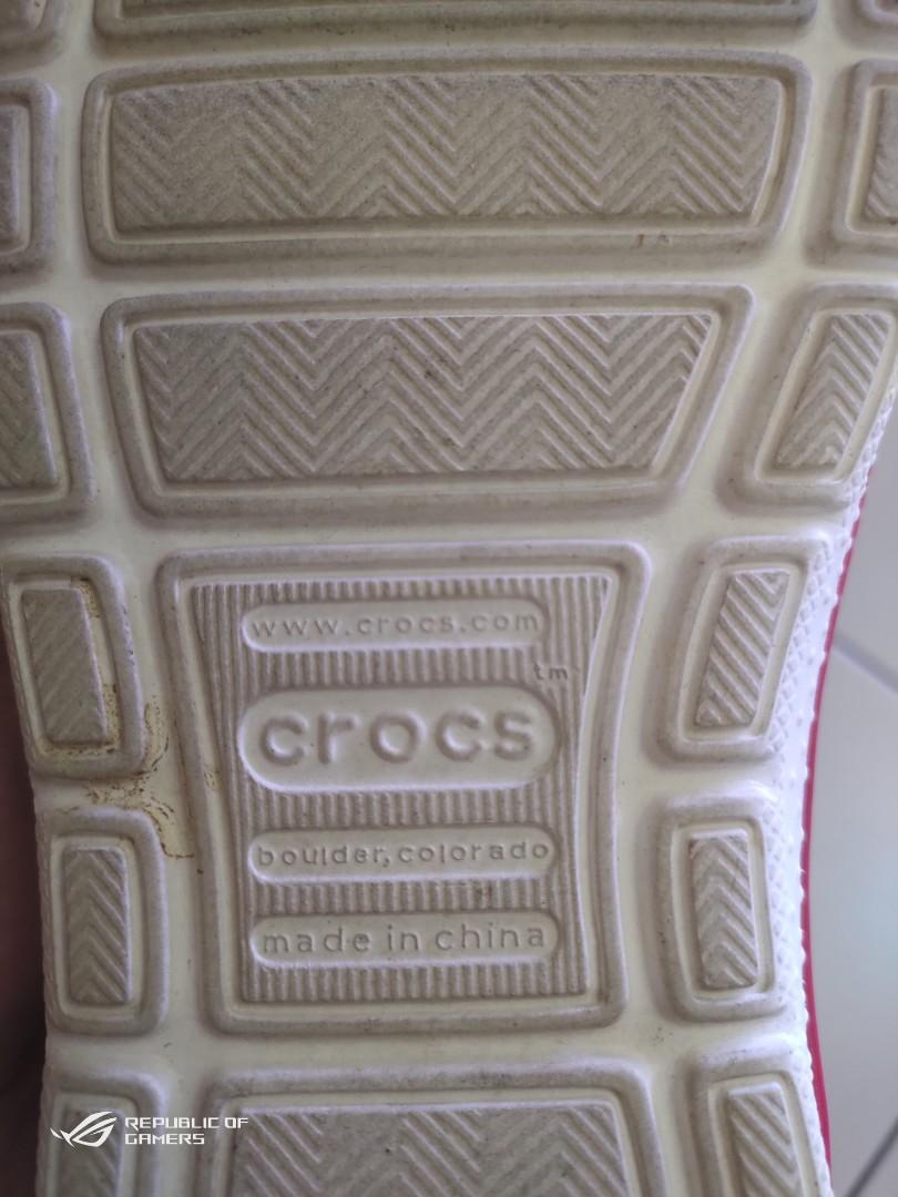 Crocs (Original) Size m8, Men's Fashion, Footwear, Casual shoes on ...