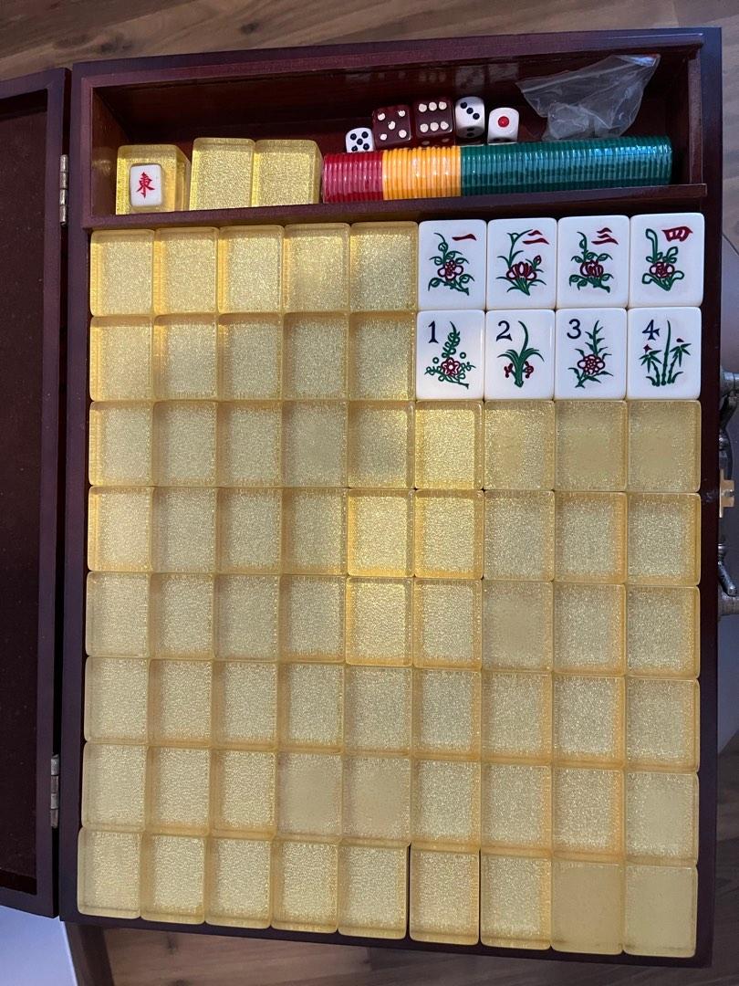 Crystal Mahjong Set, Hobbies & Toys, Toys & Games on Carousell