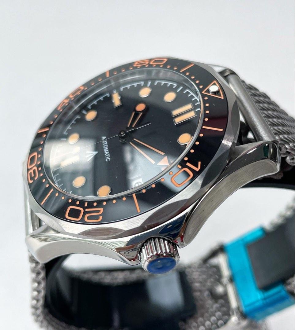 Custom Seiko Mod Omega Seamaster 007, Men's Fashion, Watches ...