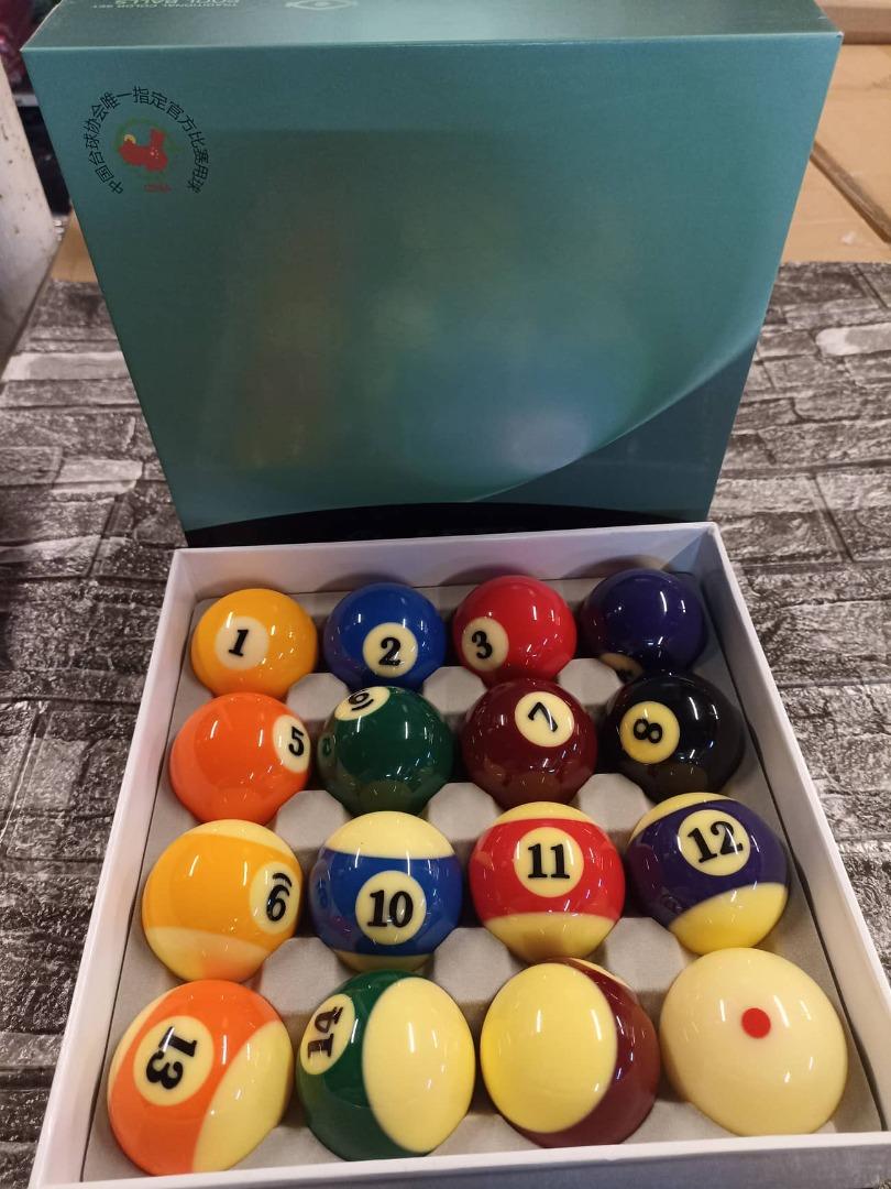 CYCLOP ARES (ORIGINAL) BILLIARD BALL SET, Sports Equipment, Sports ...