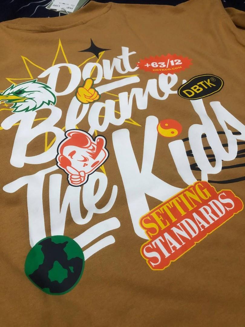 DBTK x H&M script patch tee, Men's Fashion, Tops & Sets, Tshirts & Polo ...