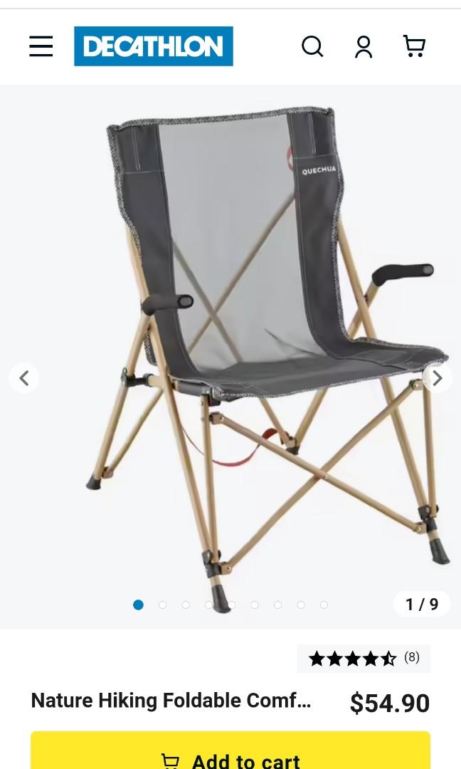 Decathlon Quechua Chair, Furniture & Home Living, Furniture, Chairs on ...