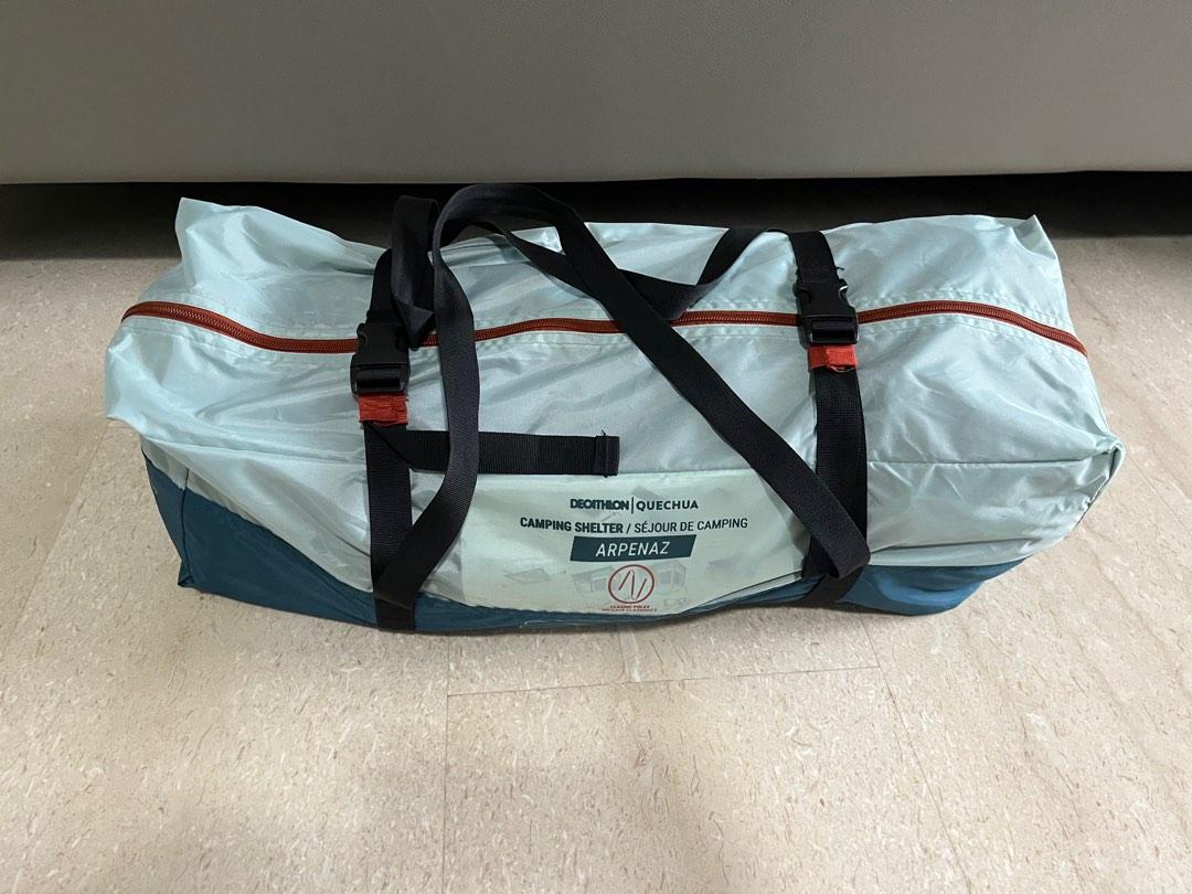 Decathlon Tent Quechua Arpenaz base, Sports Equipment, Hiking & Camping ...