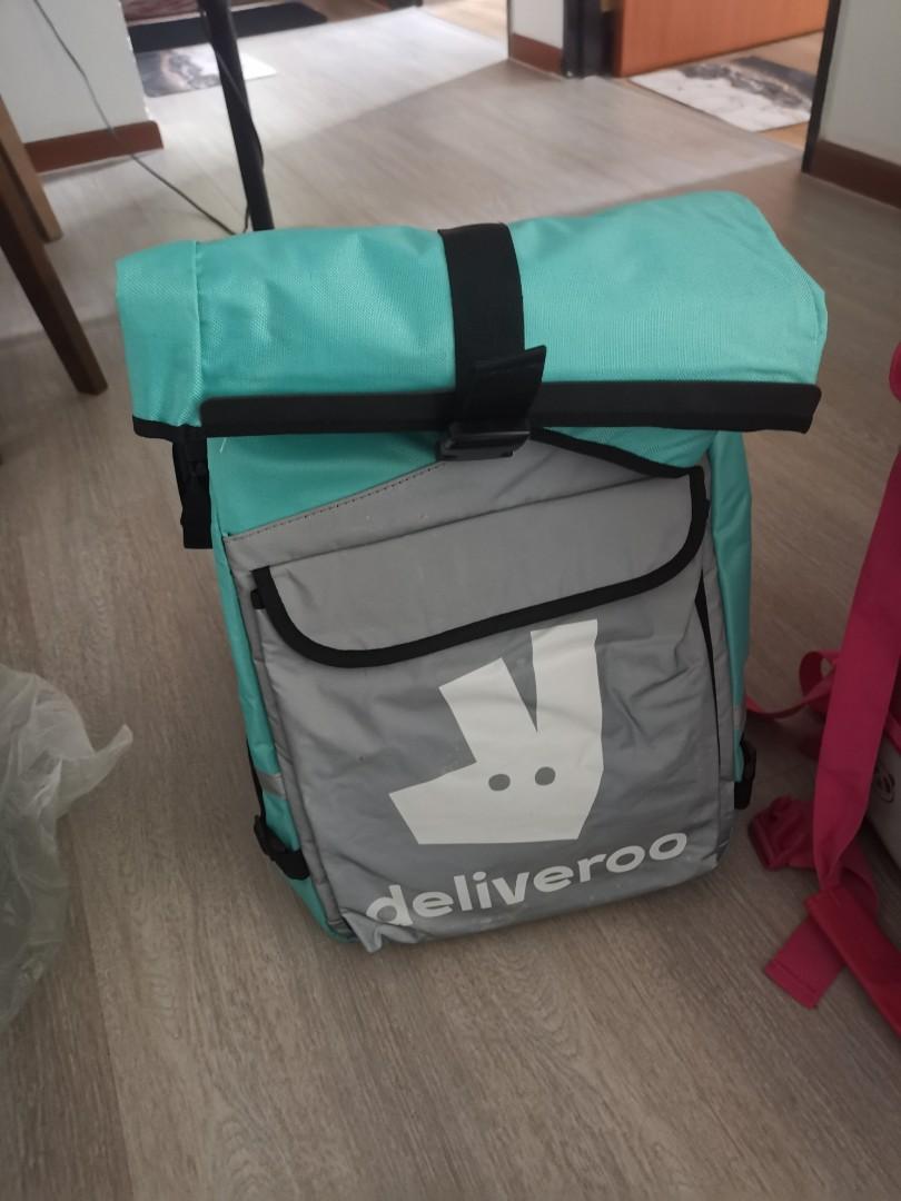 Deliveroo backpack, Motorcycles, Motorcycle Apparel on Carousell