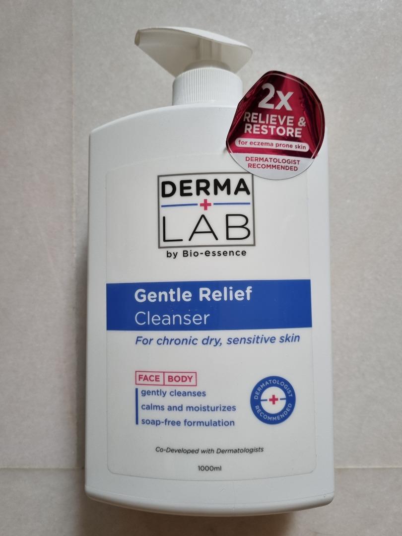 DERMA LAB Gentle Relief Cleanser 1000ml, Beauty & Personal Care, Face ...