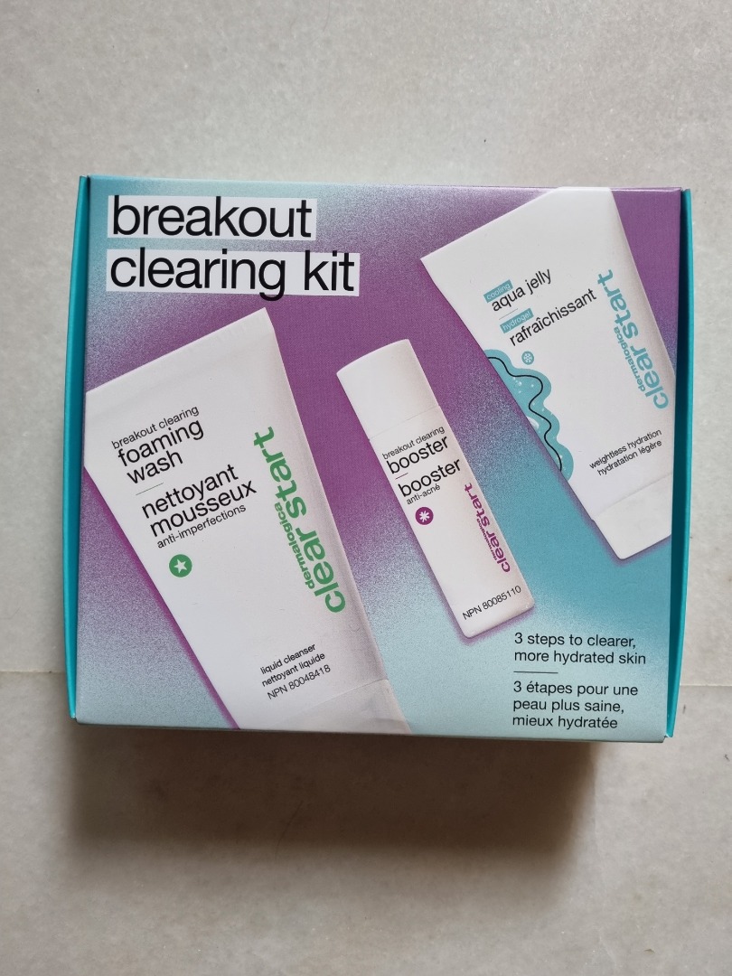 Dermalogica Breakout Clearing Kit: Breakout Clearing Foaming Wash + Booster + Cooling Aqua Jelly ...