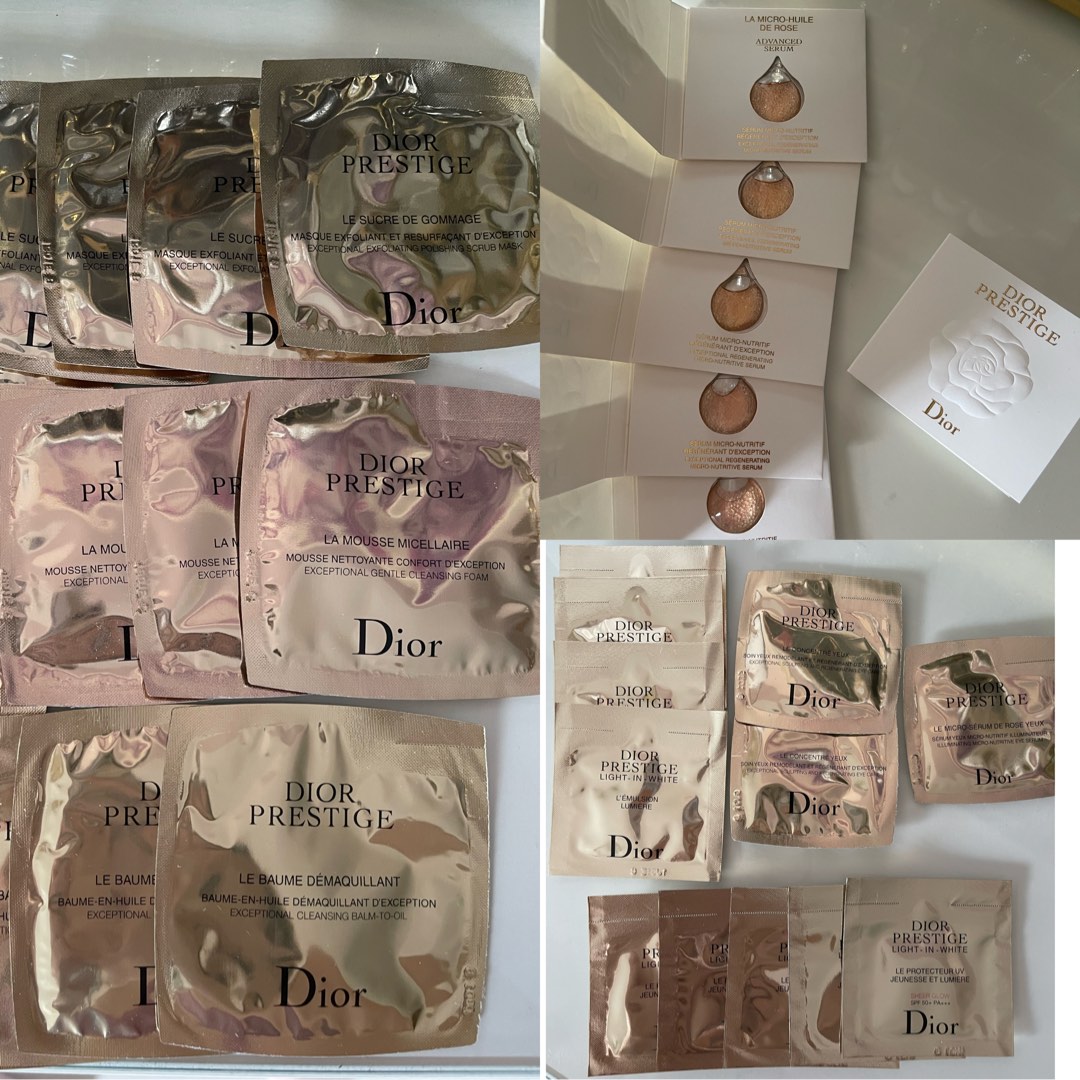 Dior Prestige Samples, Beauty & Personal Care, Face, Face Care on Carousell