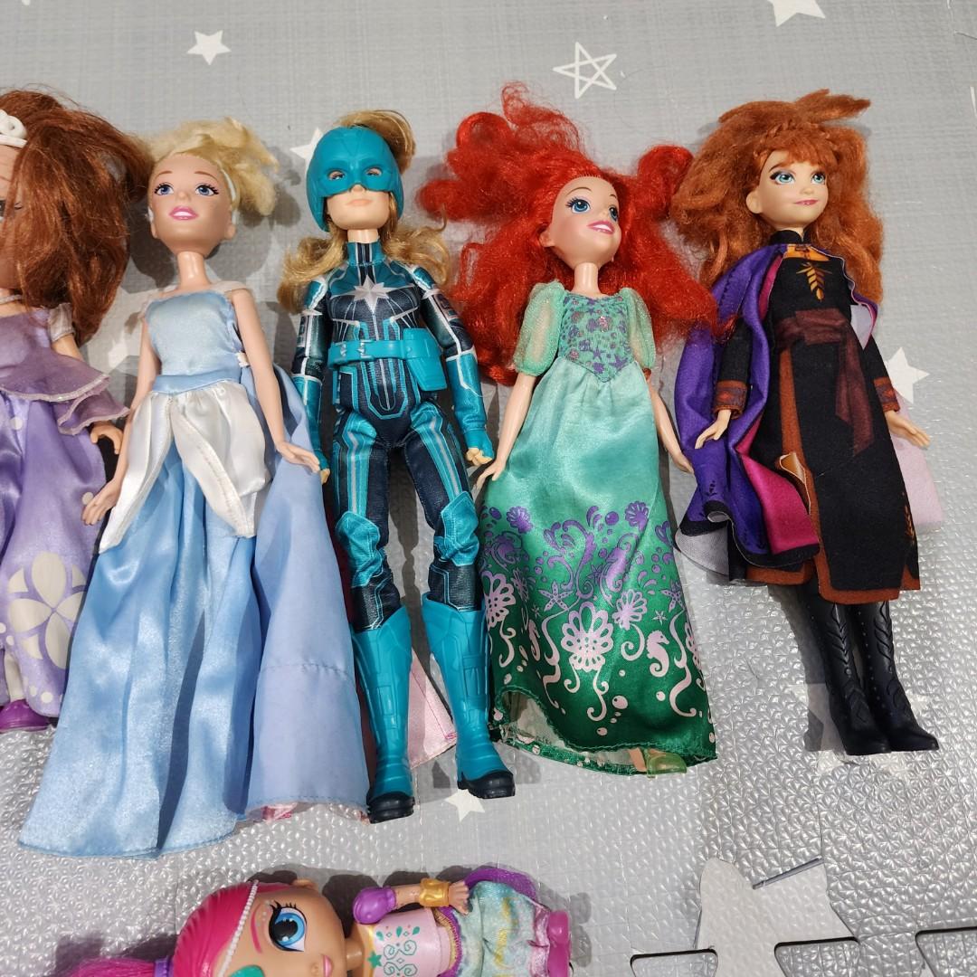 Disney Dolls, Frozen Anna Elsa, Cinderella, Ariel, Sofia, Hobbies ...