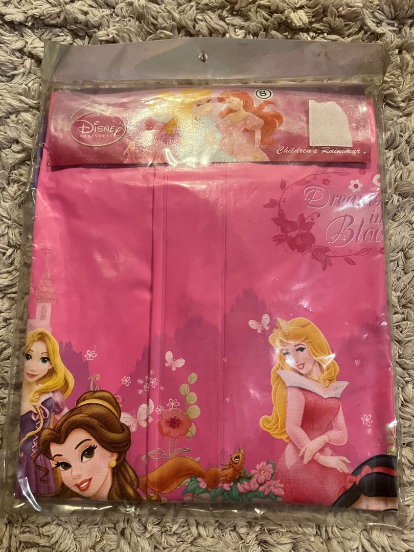 Disney Princess Raincoat, Babies & Kids, Babies & Kids Fashion on Carousell