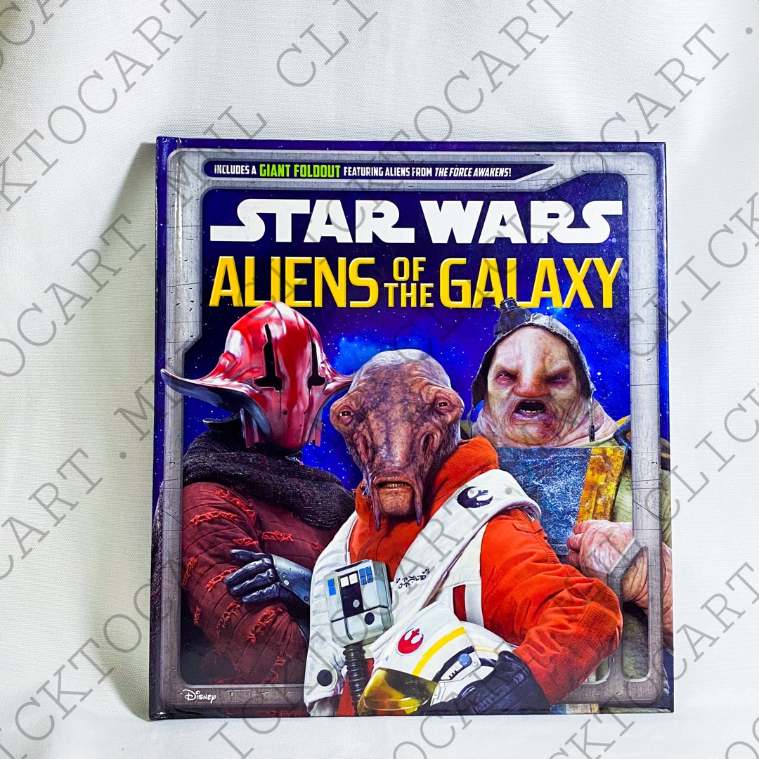 Disney Star Wars Aliens of the Galaxy Guide Hardcover, Hobbies & Toys ...