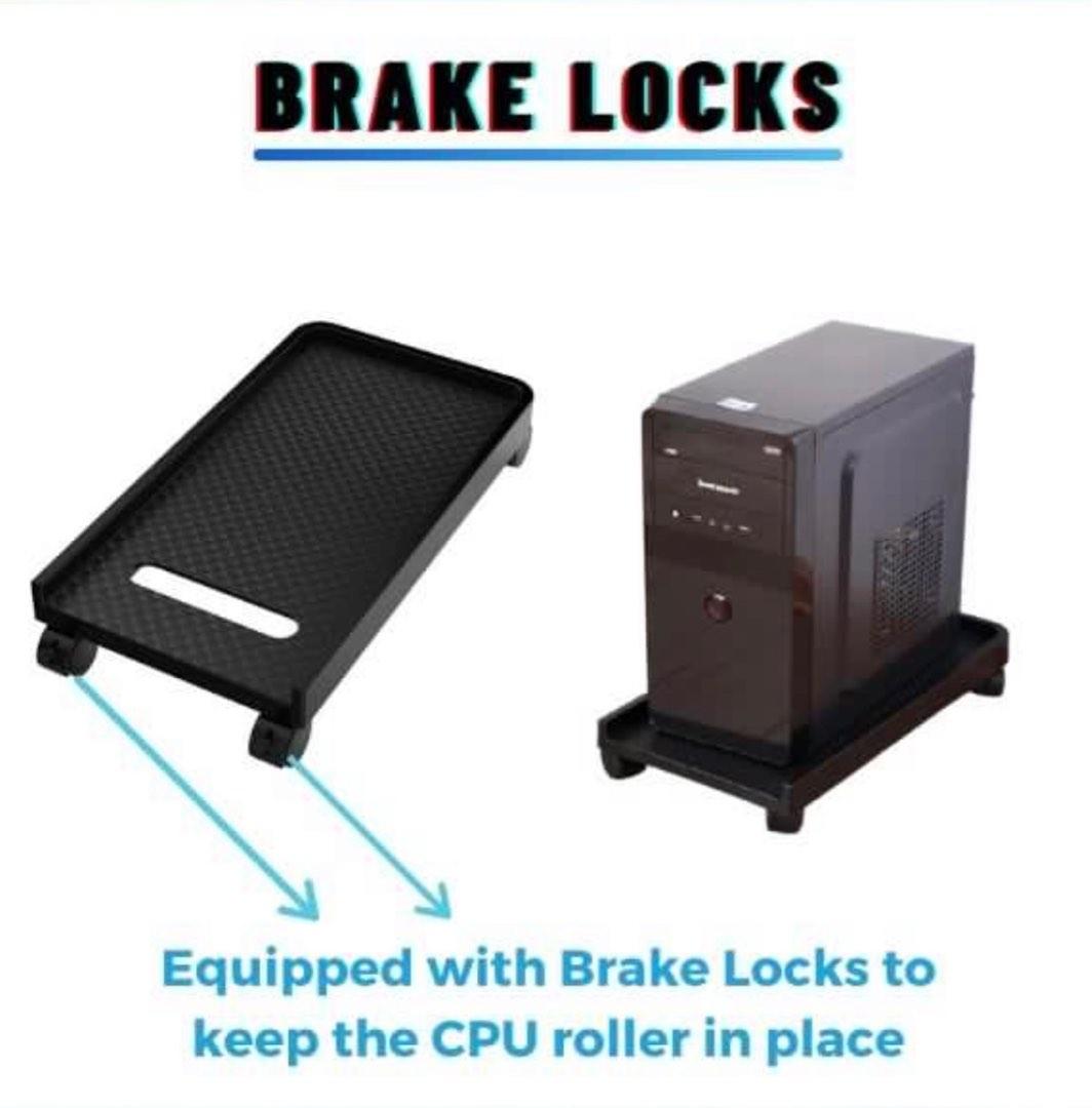 Divinux Carbon Fibre CPU roller stand with wheels, Computers & Tech ...