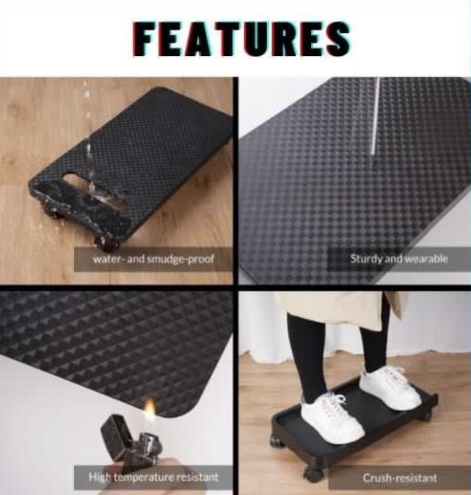 Divinux Carbon Fibre CPU roller stand with wheels, Computers & Tech ...