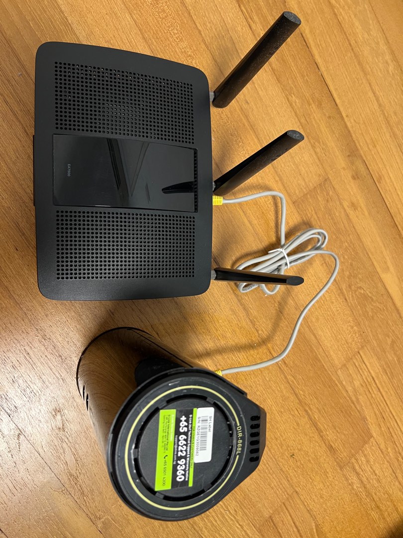 D-Link and Linksys Wireless Router, Computers & Tech, Parts ...