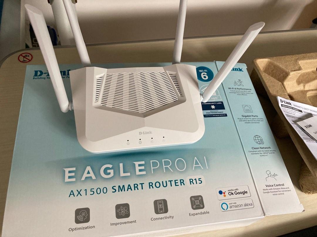 D-Link AX1500 Wifi 6 Smart Router R15, Computers & Tech, Parts ...