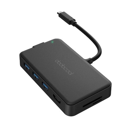 dodocool DC46B - 8-in-1 Multifunction USB-C Hub with Type-C Power Delivery, Computers & Tech ...