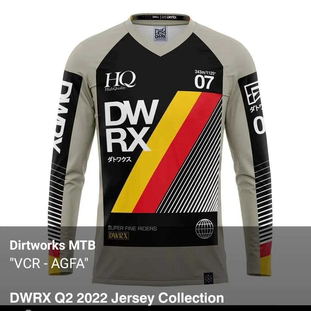 DWRX Dirtworks Jersey 2022 Last Quarter Collection, Sports Equipment ...