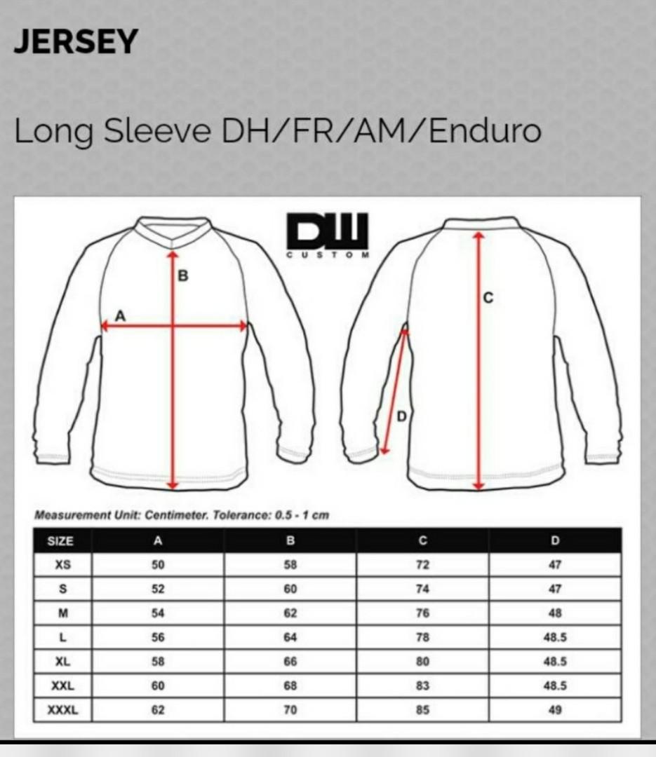 DWRX Dirtworks Jersey 2022 Last Quarter Collection, Sports Equipment ...