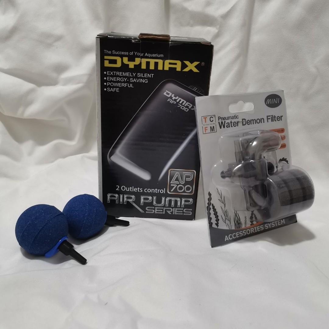 Dymax Air Pump AP700 with FREEBIES, Pet Supplies, Homes & Other Pet Accessories on Carousell
