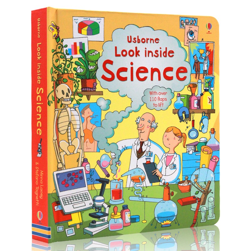 EK324 Usborne 看裡面系列 Look Inside Science, 興趣及遊戲, 書本 & 文具, 小朋友書 - Carousell