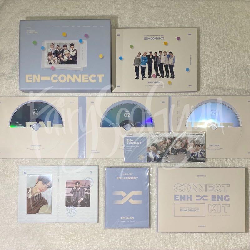 ENHYPEN EN CONNECT DVD 2021 Fanmeeting Sunghoon Unsealed Official ...
