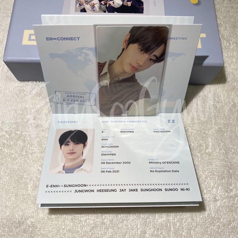 ENHYPEN EN CONNECT DVD 2021 Fanmeeting Sunghoon Unsealed Official ...