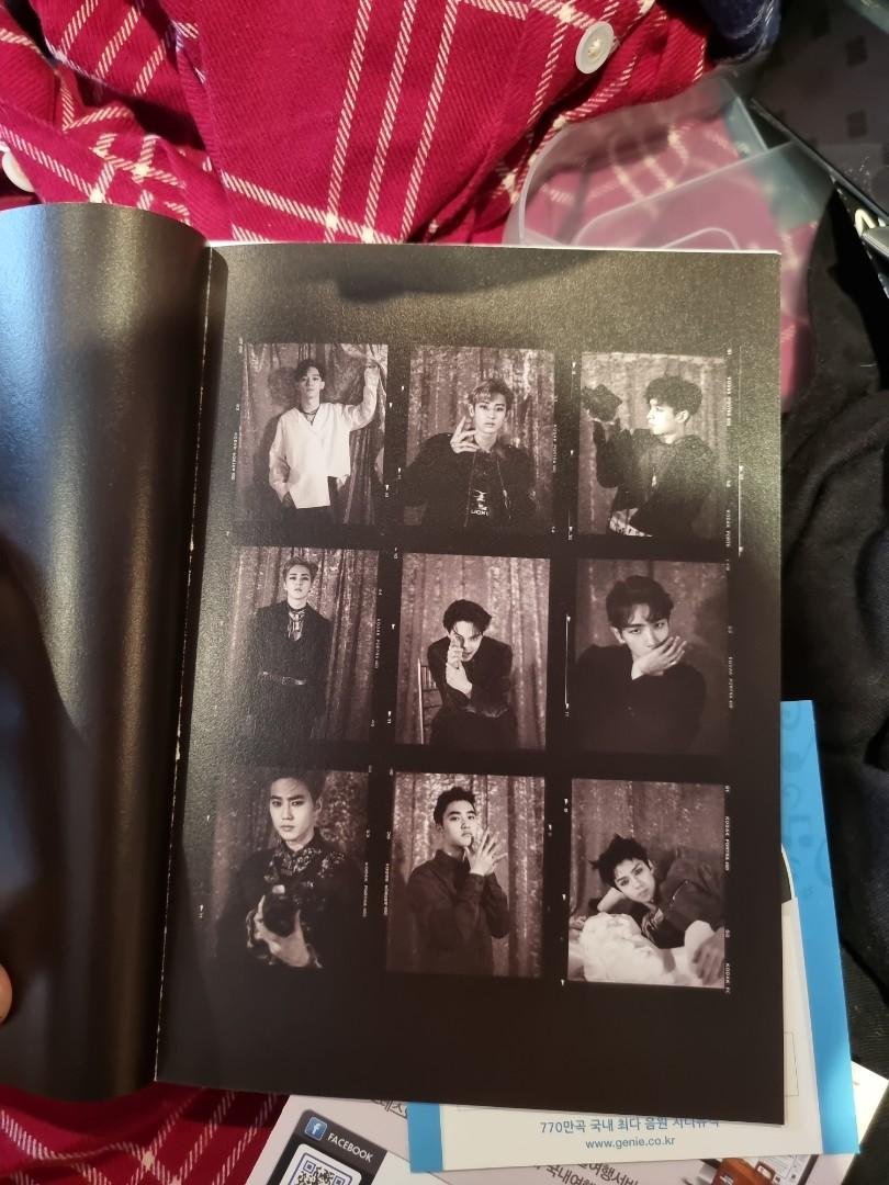 EXO Lotto Album Repackage, Hobbies & Toys, Memorabilia & Collectibles ...