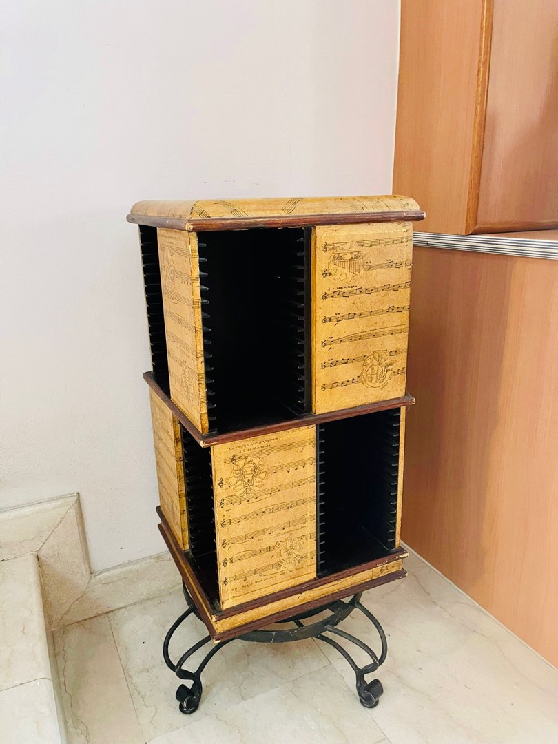 Exquisite antique CD stand (can be used as a unique display stand ...