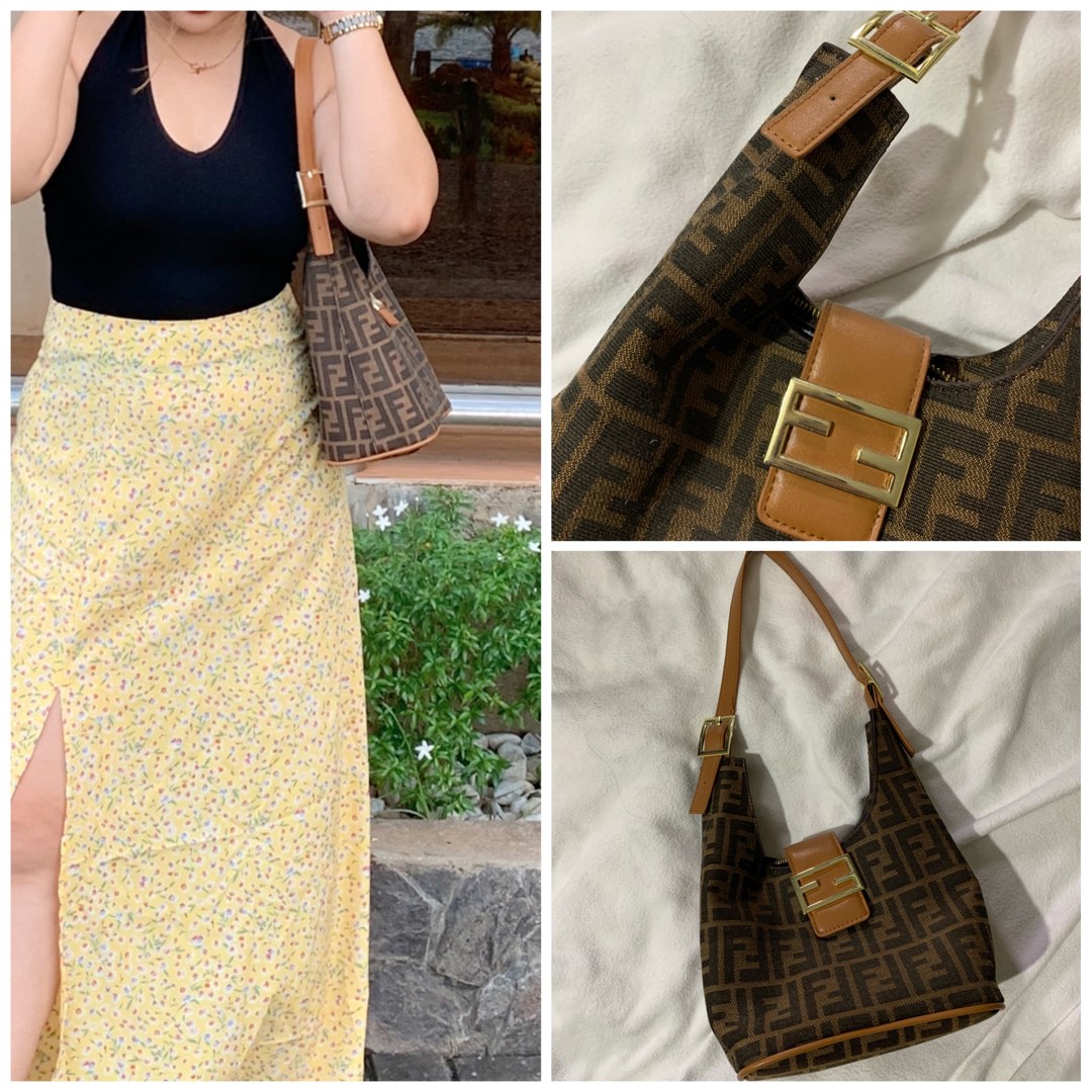 Fendy bucket bag (mirror copy), Women's Fashion, Bags & Wallets ...