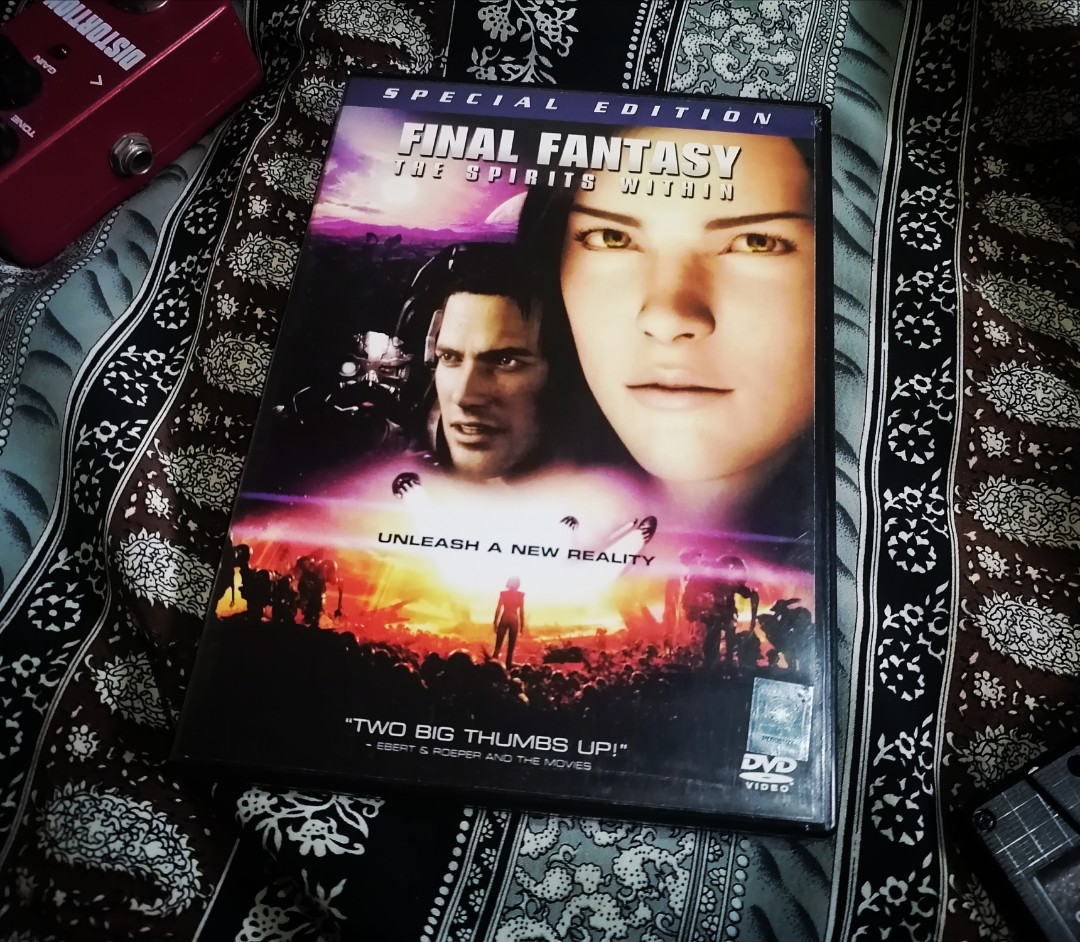 Final Fantasy The Spirits Within DVD Movie Original DVD Movies DVDs ...