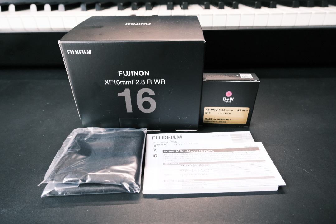 FUJINON XF16mm F2.8 R WR (w/ B+W filter), Photography, Lens & Kits on ...
