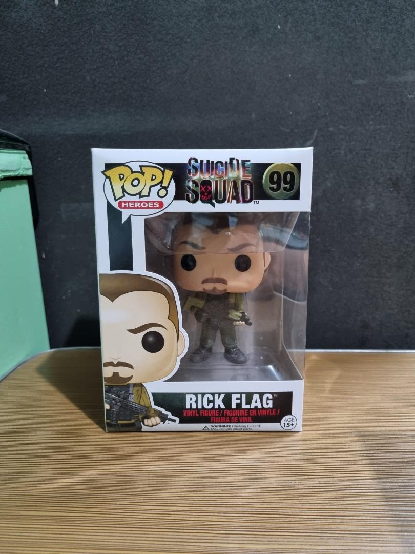 Funko Pop - Rick Flag Suicide Squad, Hobbies & Toys, Toys & Games on ...