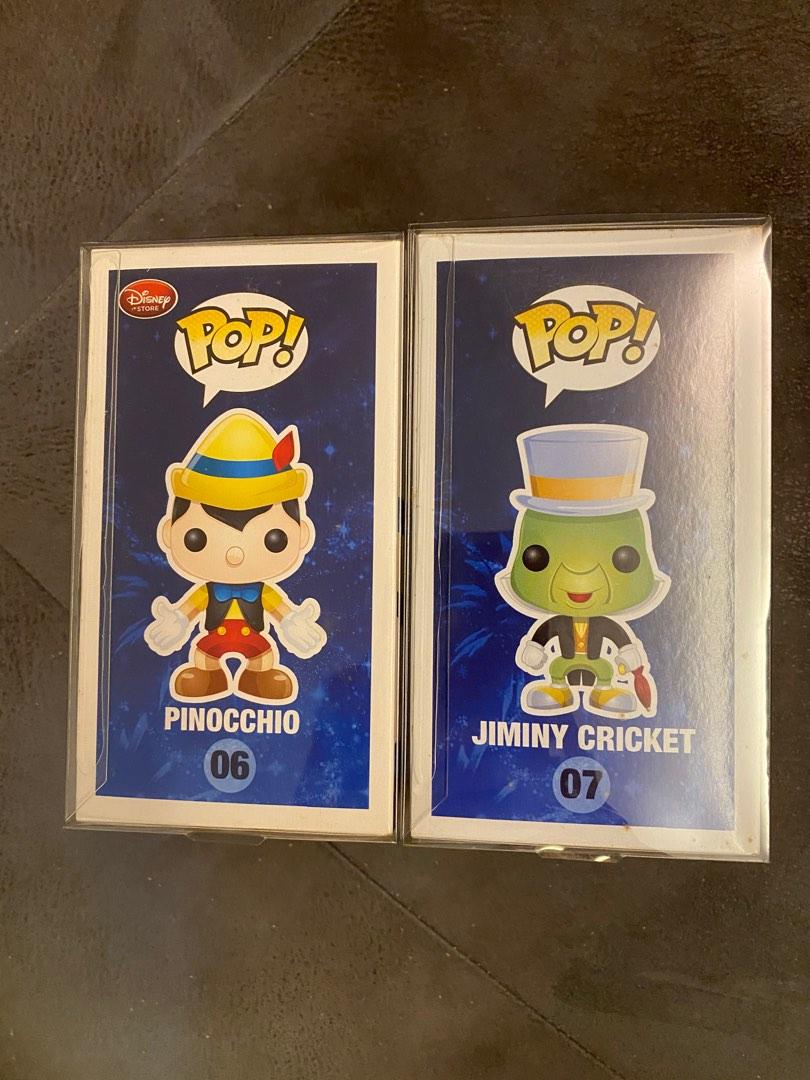 Funko pop Disney store OG Pinocchio and Jiminy Cricket set, Hobbies ... Funko pop Disney store OG Pinocchio and Jiminy Cricket set, Hobbies ...