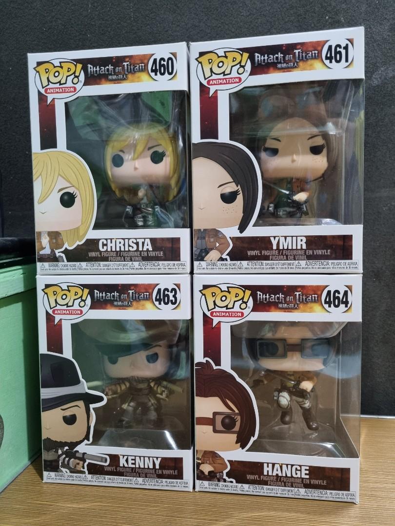 Funko Pops - Attack on Titan (AOT) Set, Hobbies & Toys, Toys & Games on ...
