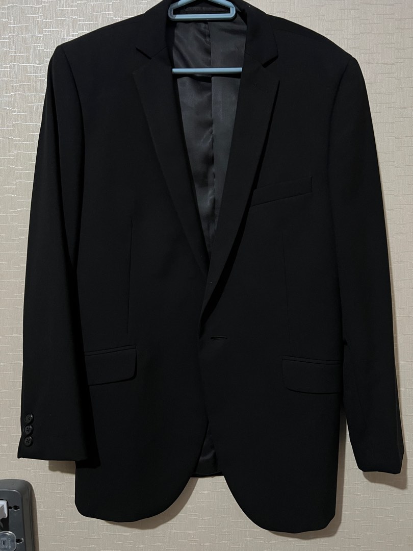 G2000 Man Slim Fit Black Suit, Men's Fashion, Coats, Jackets and ...