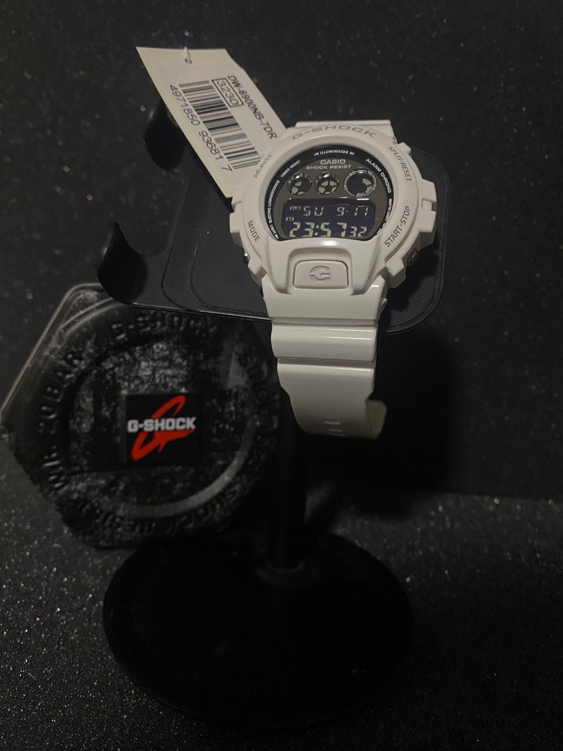 {SPECIAL PRICE} G- Shock DW-6900NB-7DR Super White (Eminem watch), Men ...