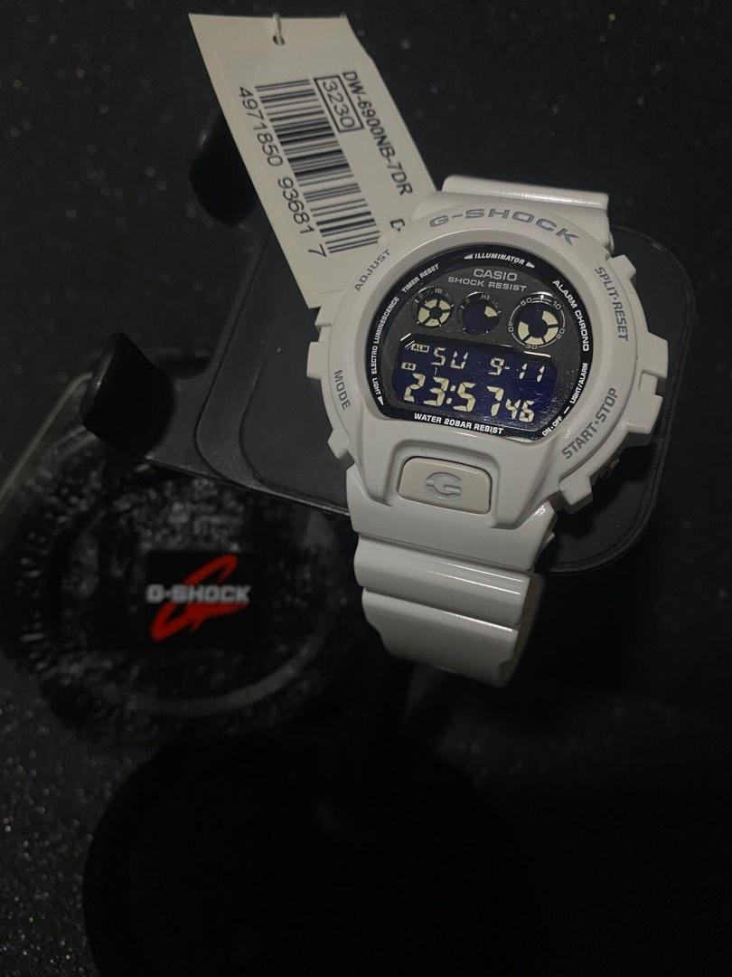 {SPECIAL PRICE} G- Shock DW-6900NB-7DR Super White (Eminem watch), Men ...