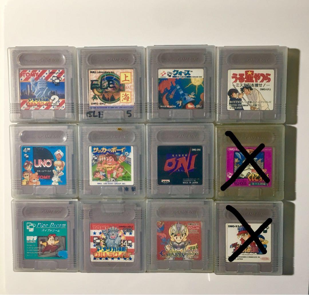 GameBoy lot, Video Gaming, Video Games, Nintendo on Carousell