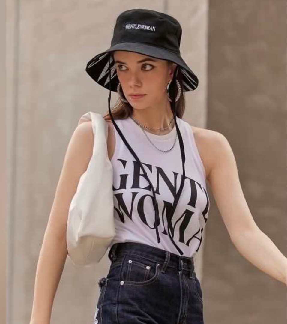 Gentlewomen Bucket Hat in black, Women's Fashion, Watches & Accessories ...