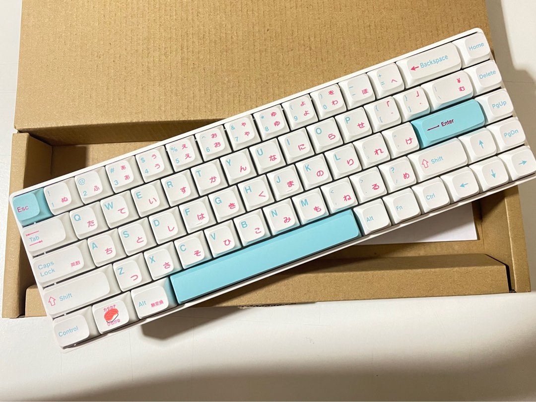 GK68 Custom Mechanical Sushi Keyboard, Computers & Tech, Parts ...