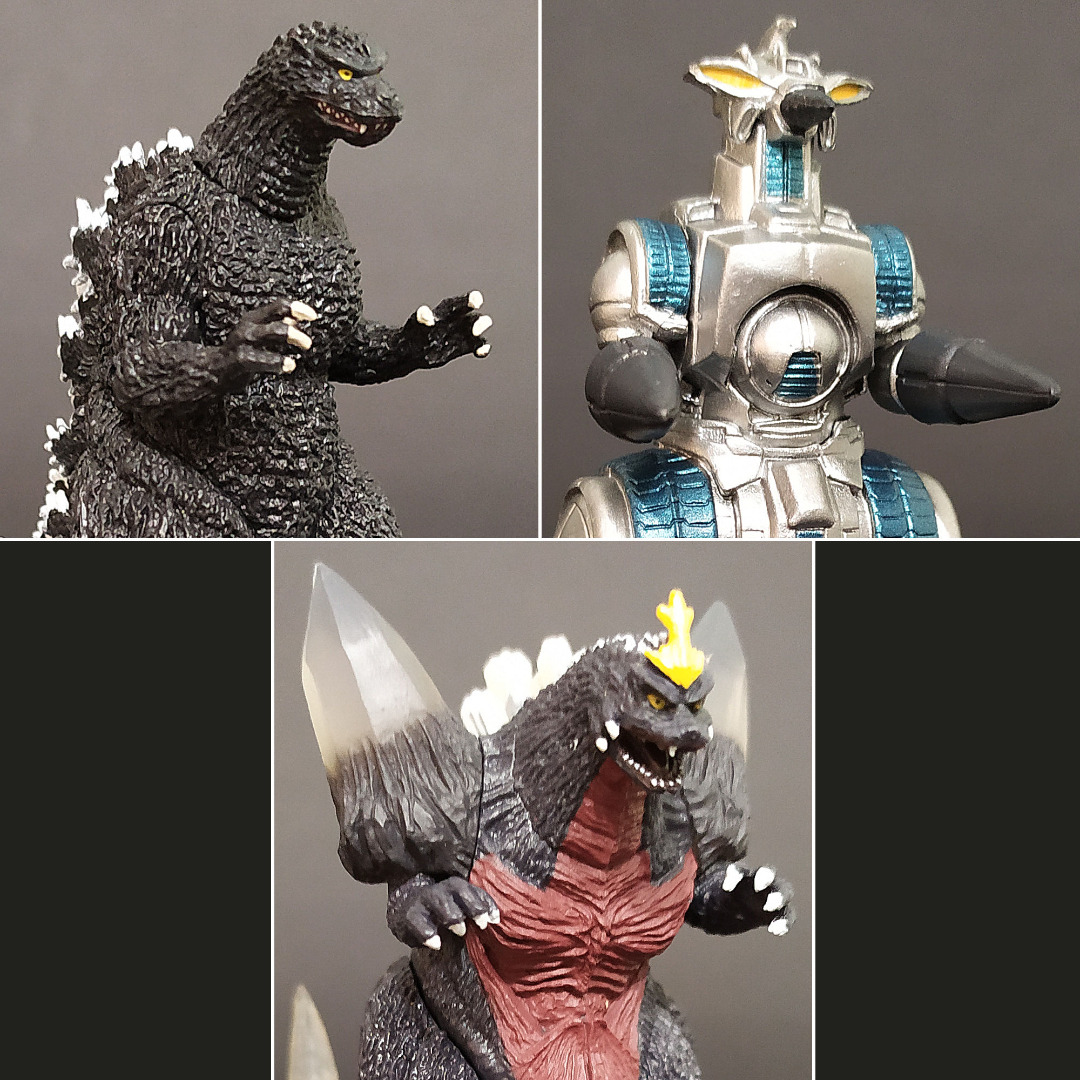 Godzilla 04 HG D+ Godzilla 1994 Mogera Moguera M.O.G.U.E.R.A ...