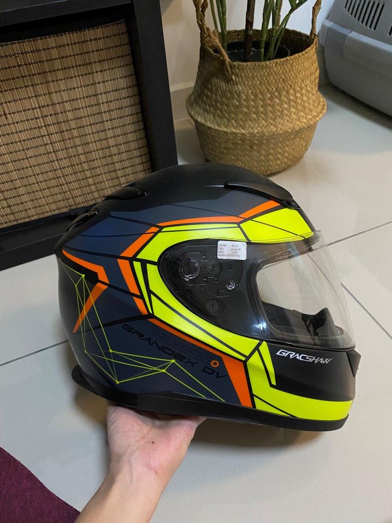 Gracshaw Fullface Helmet, Motorbikes on Carousell