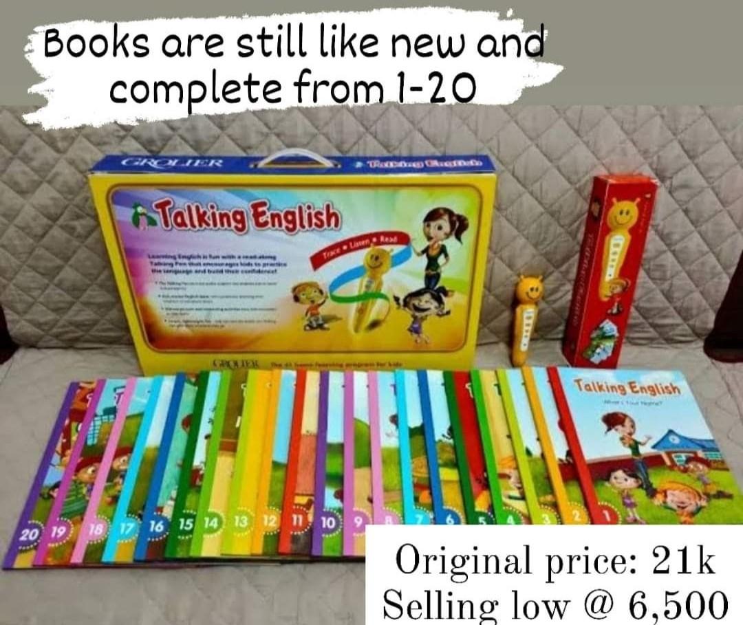 Grolier Talking English, Hobbies & Toys, Books & Magazines, Children's ...