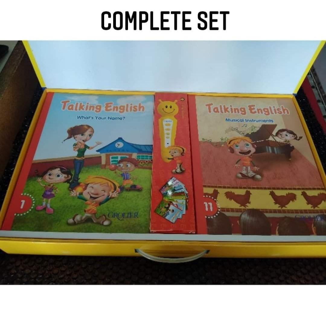Grolier Talking English, Hobbies & Toys, Books & Magazines, Children's ...